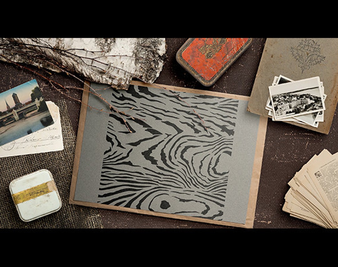 Old Wood Grain Pattern Stencil Select Size STCL1018 by - Etsy