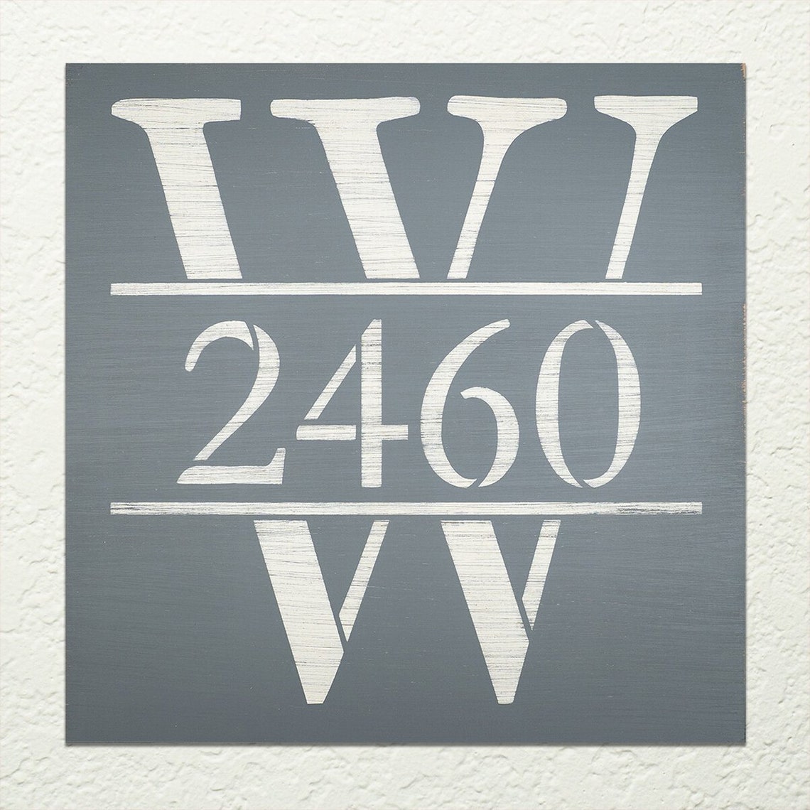 Personalized Monogram Address Stencil by Studior12 Paint - Etsy