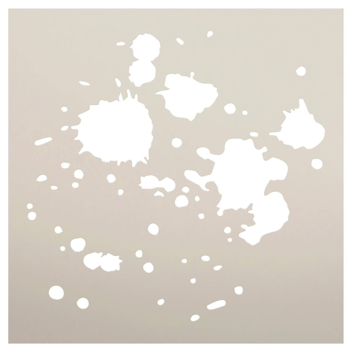 Studior12 Mixed Media Stencil Liquid Splatter Pattern DIY - Etsy