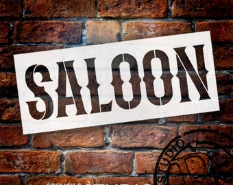 Wood Saloon Sign - Etsy