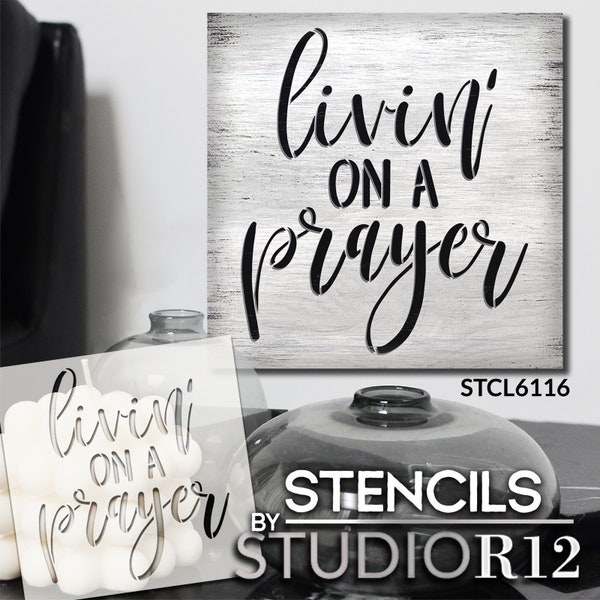 Prayer Stencil - Etsy