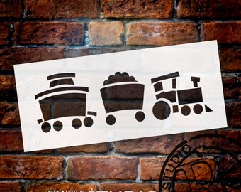 Train Stencil - Etsy