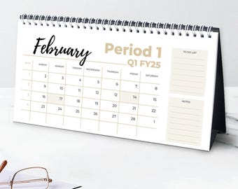 Retail 4-5-4 Fiscal Year Calendar 2025 | Printable 12-page Calendar PDF ...