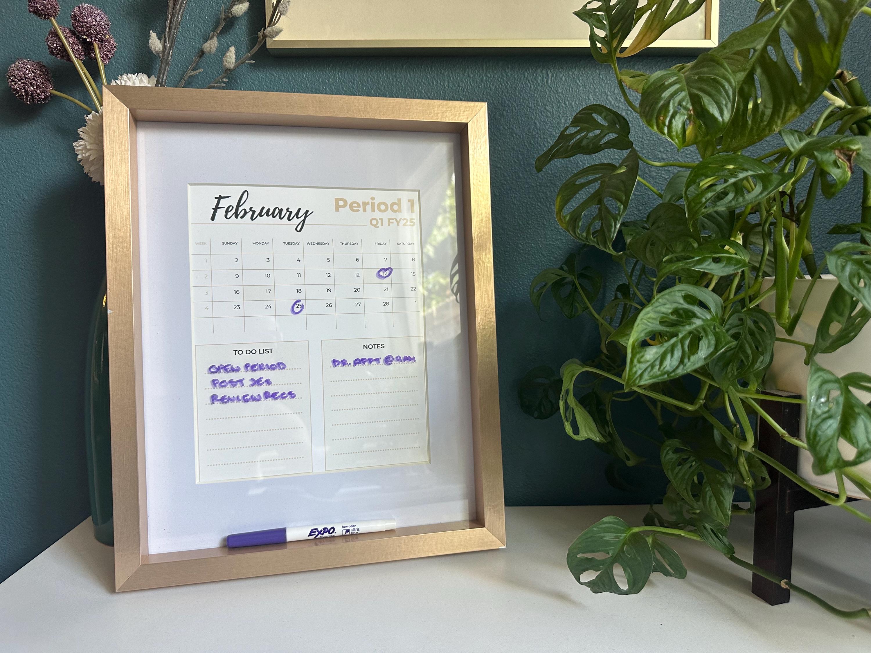 Retail 4-5-4 Fiscal Year Calendar 2025 | Printable 12-page Calendar PDF ...