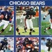 1990s Chicago Bears Team Poster NFL 16 X 20 Vintage Jim Harbaugh Darren ...