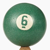 Miniature 15 Billiard Ball Burgundy Maroon Fifteen XV Small Ball - Etsy