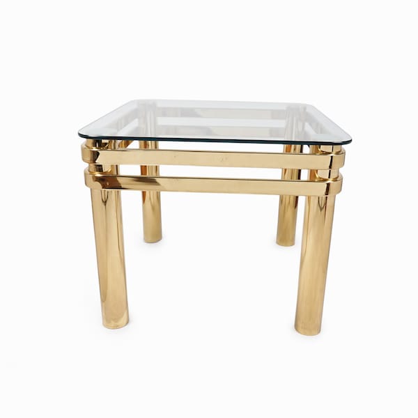 Tubular Glass Coffee Table - Etsy
