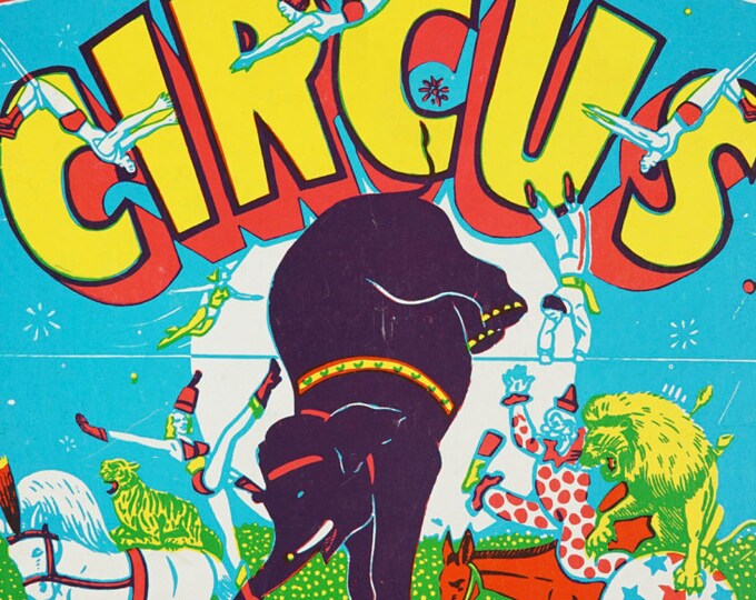 1960s Medinah Shrine Circus Poster Advertising 37th Annual Chicago ...