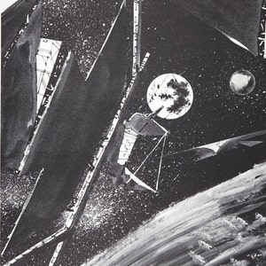 1978 Howard Chaykin Print Cody Starbuck Limited Edition 505/1000 Black ...