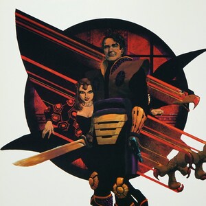 1980 Howard Chaykin Print Cody Starbuck Limited Edition 167/1000 Color ...