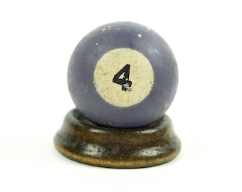 Antique pool balls | Etsy