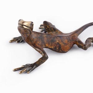 Michael Storey Bronze Lizard Sculpture Mid Century Modern - Etsy