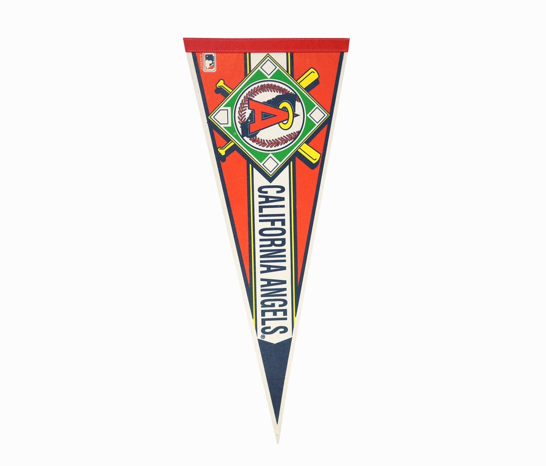 Vintage California Angels Felt Pennant MLB Baseball Flag - Etsy