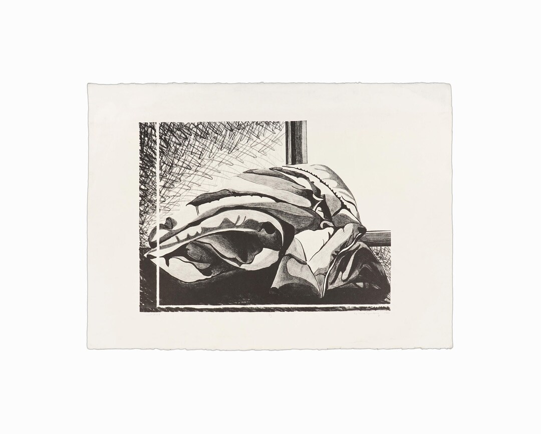 1980 Ky-anne Sponberg Lithograph on Paper Black & White Print - Etsy