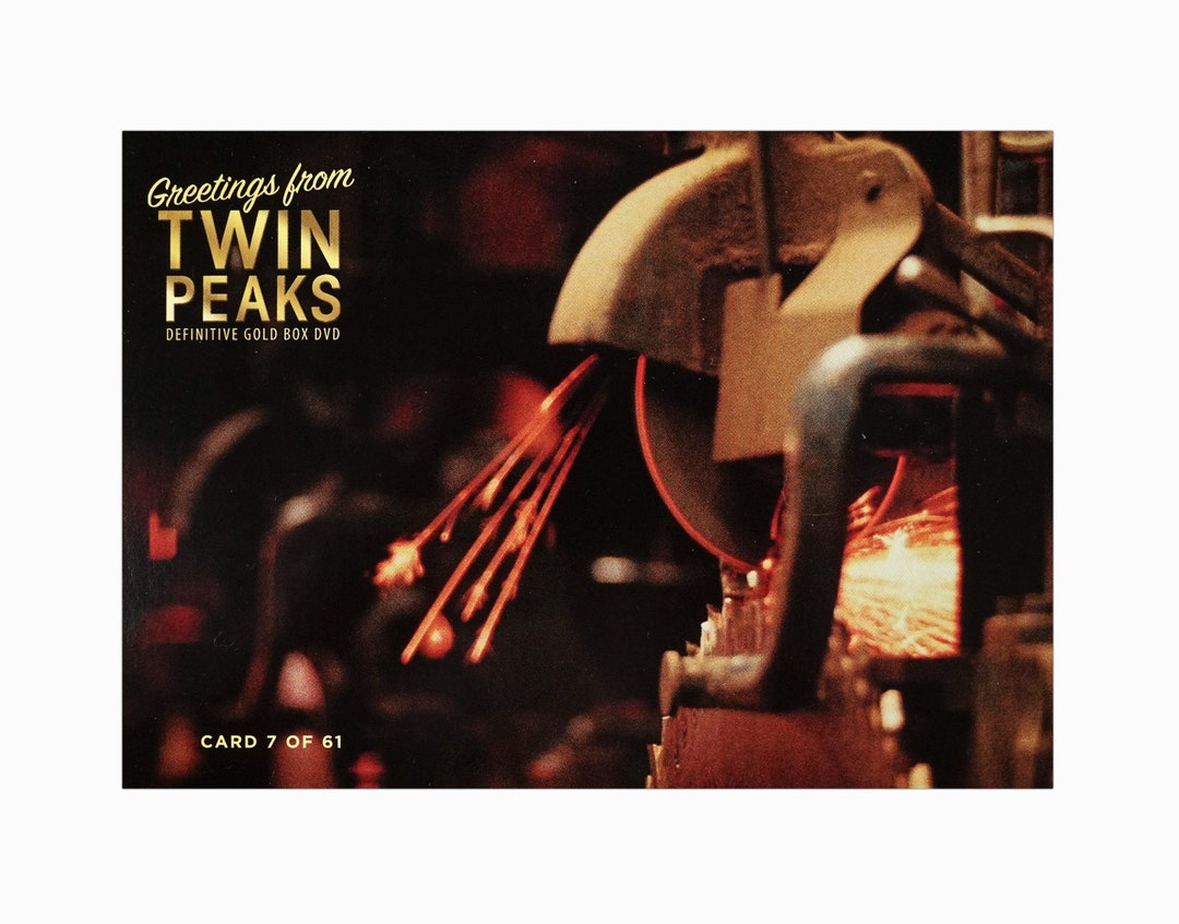 Twin Peaks Gold Box Postkarte Karte # 7 von 61 Packard Sawmill - Etsy.de