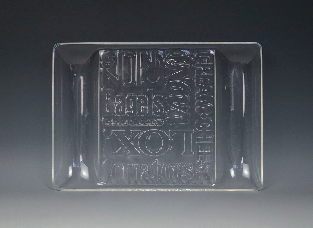 Plastic Rectangular Serving Tray Cutting Board Mid Century Modern - Etsy