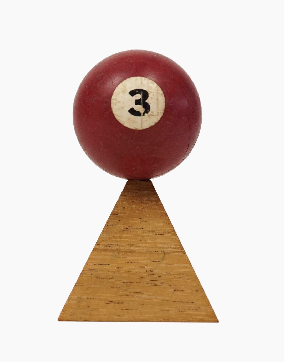 No. 3 Miniature Pool Ball 1.25" Billiard Ball Three III Solid Solids - Etsy