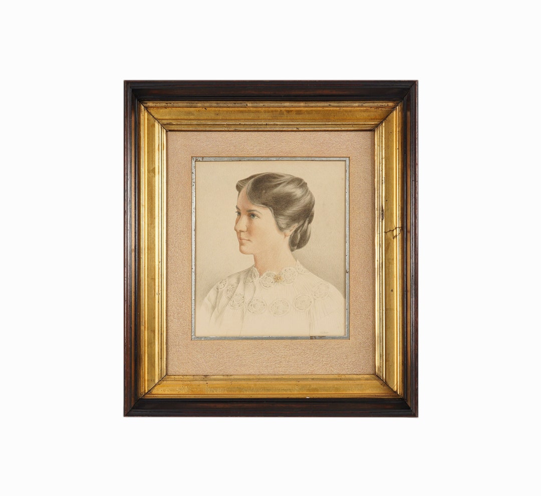 1970s Mary Moffett Drawing on Paper Colored Pencils - Etsy