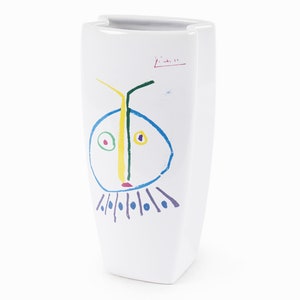 Vintage Pablo Picasso Ceramic Vase "the Nanny" Masterpiece Editions - Etsy