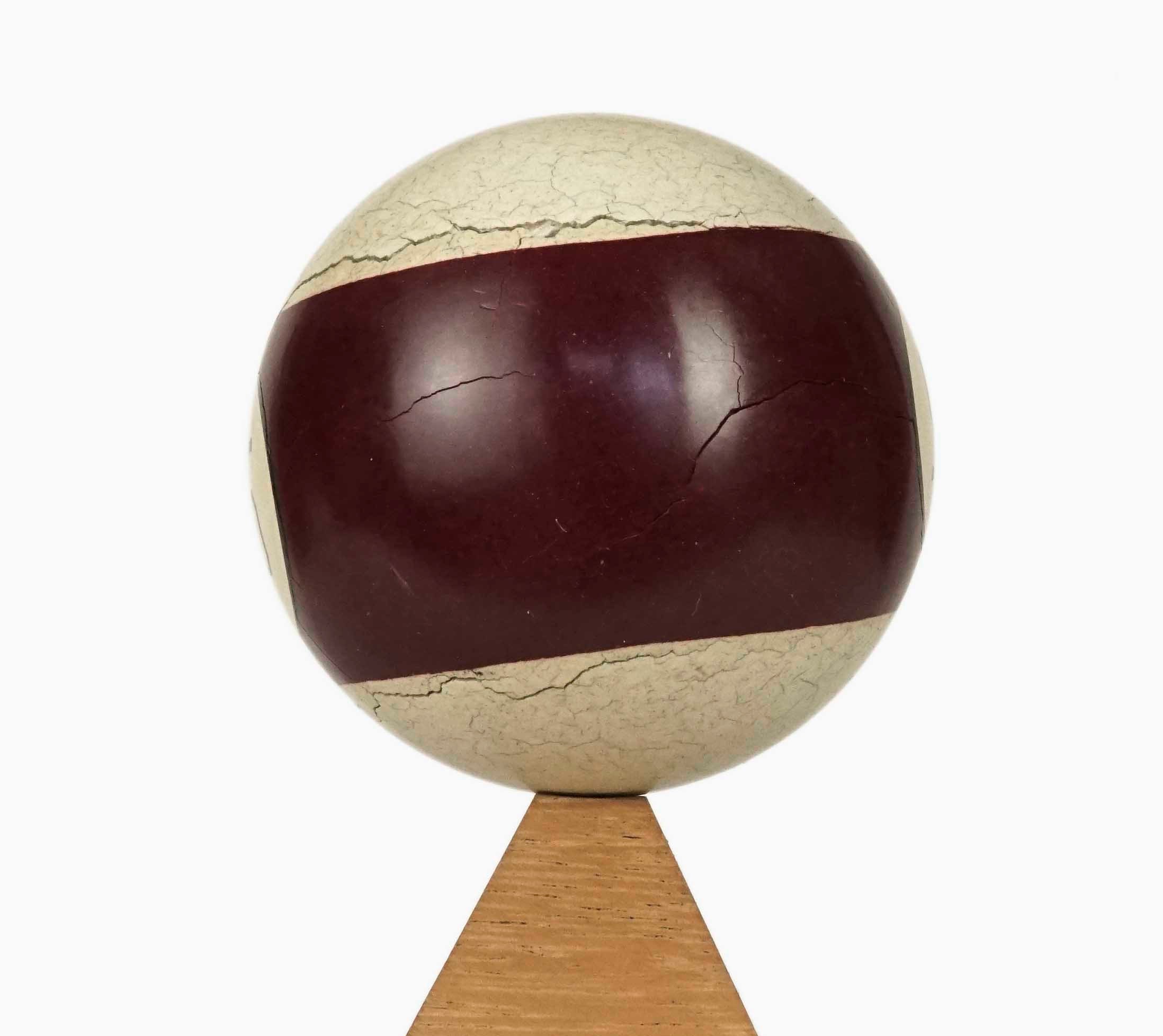 Number 15 Pool Ball Striped Clay Billiard Ball 2.25 - Etsy Singapore