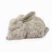 Stone Bunny Statue Garden Sculpture Vintage - Etsy