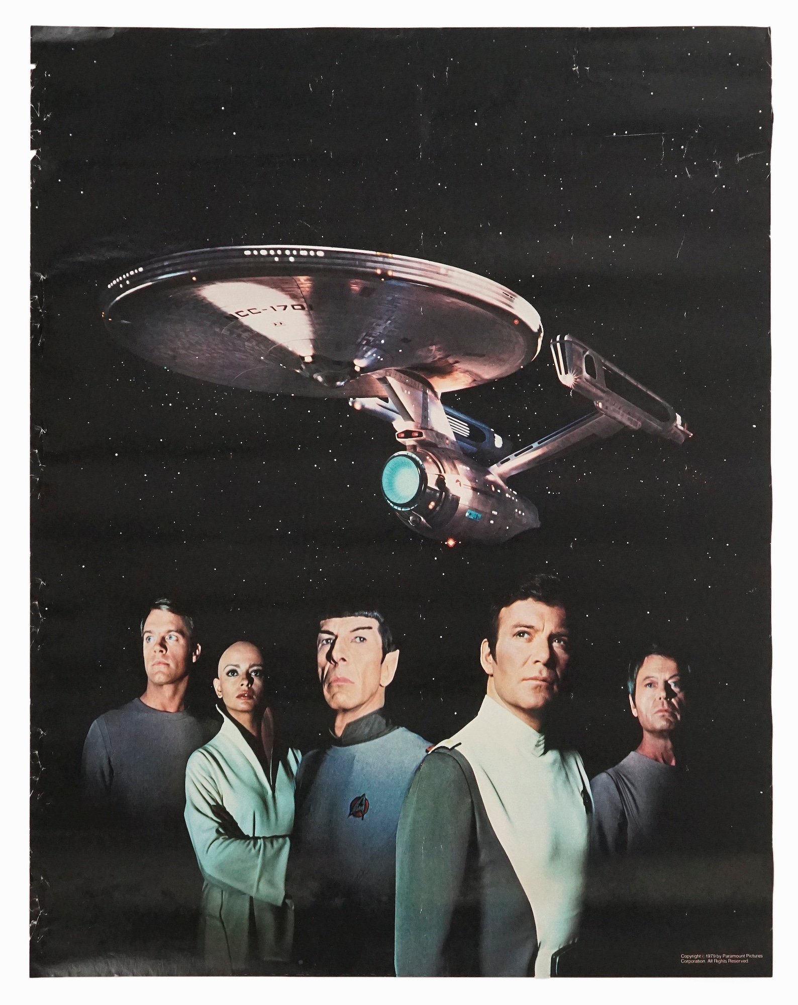 Vintage 1979 Star Trek the Motion Picture Poster | Etsy