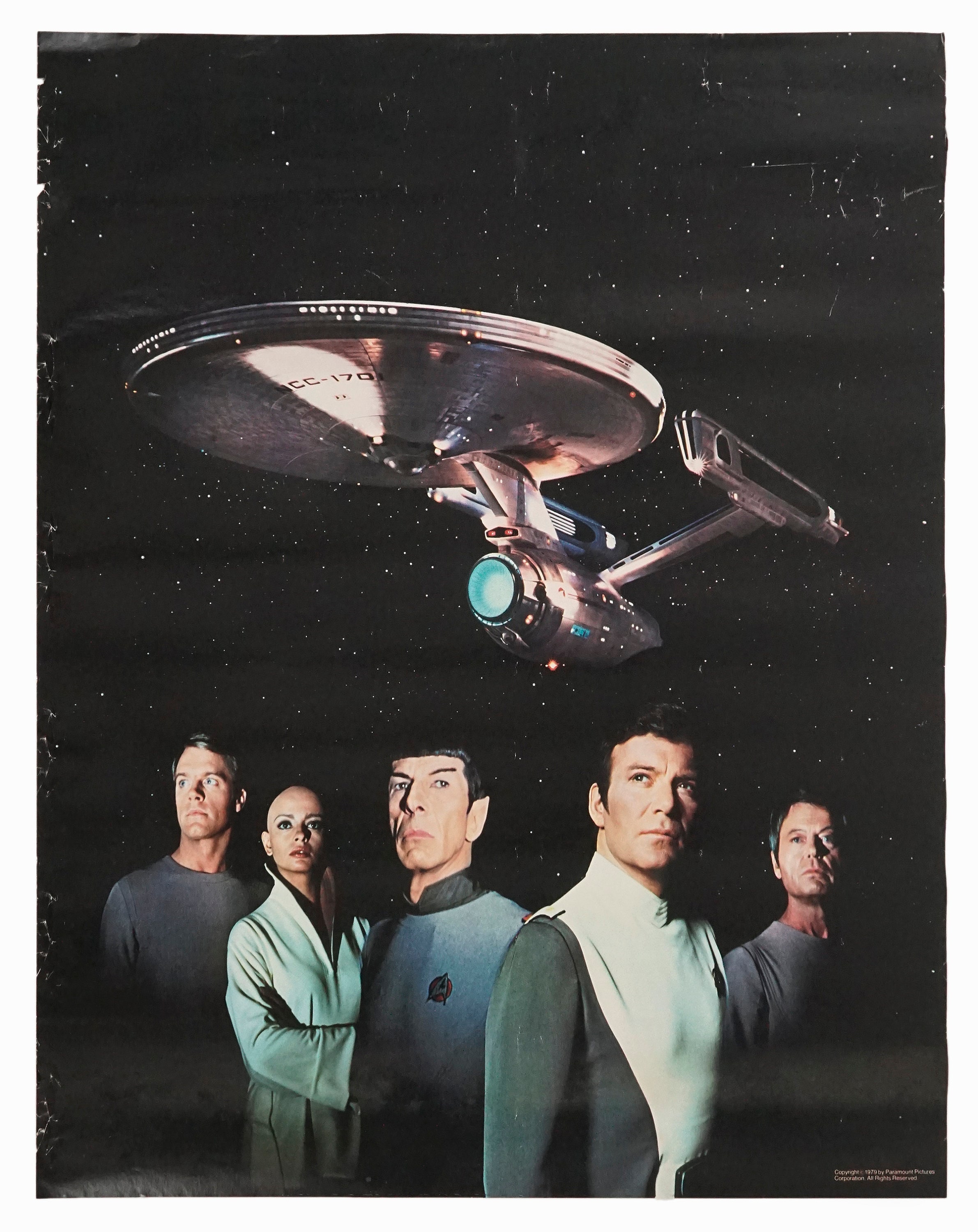 Vintage 1979 Star Trek The Motion Picture Poster | Etsy