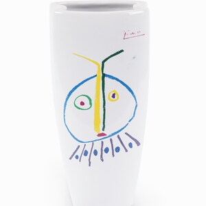 Vintage Pablo Picasso Ceramic Vase "the Nanny" Masterpiece Editions - Etsy
