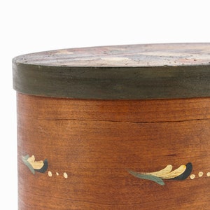 Vintage Hand-painted Wooden Shaker Style Box Large Size - Etsy