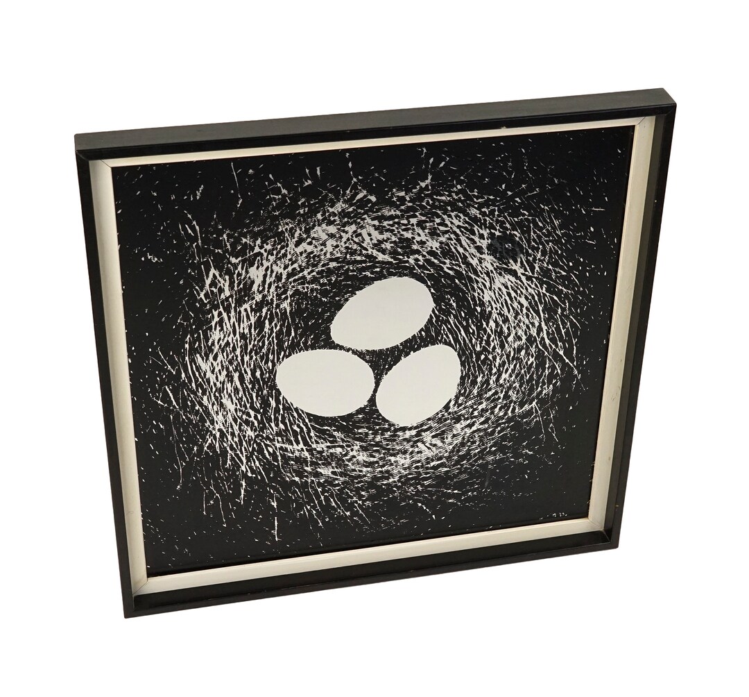 Tom Tru Raymor Pop Art Mirror Picture Mirror Wall Hanging Mid Century ...