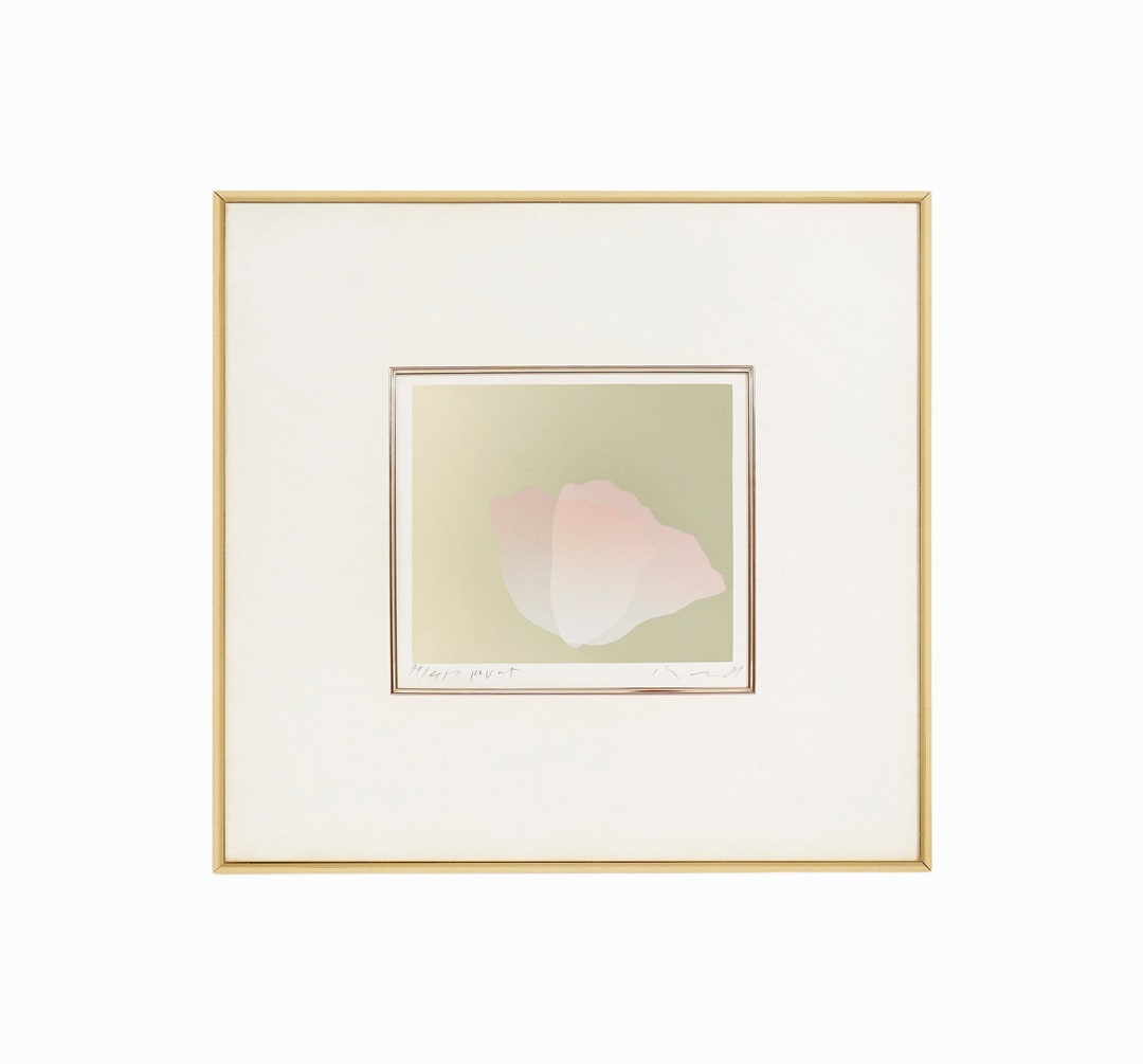 Kozo Inoue Serigraph on Paper Eclosion Rose Series Print - Etsy
