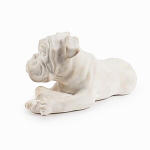 Vintage Plaster Boxer Dog Sculpture Life Size - Etsy