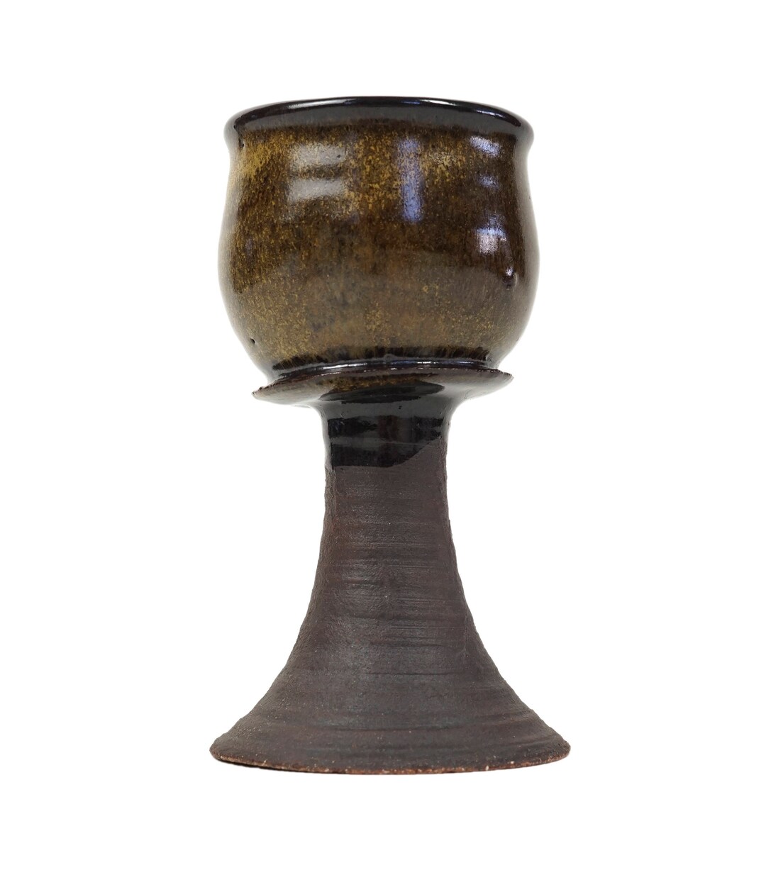 Edna Arnow Vase Stoneware Midwest Chicago Pottery Modernist Goblet ...