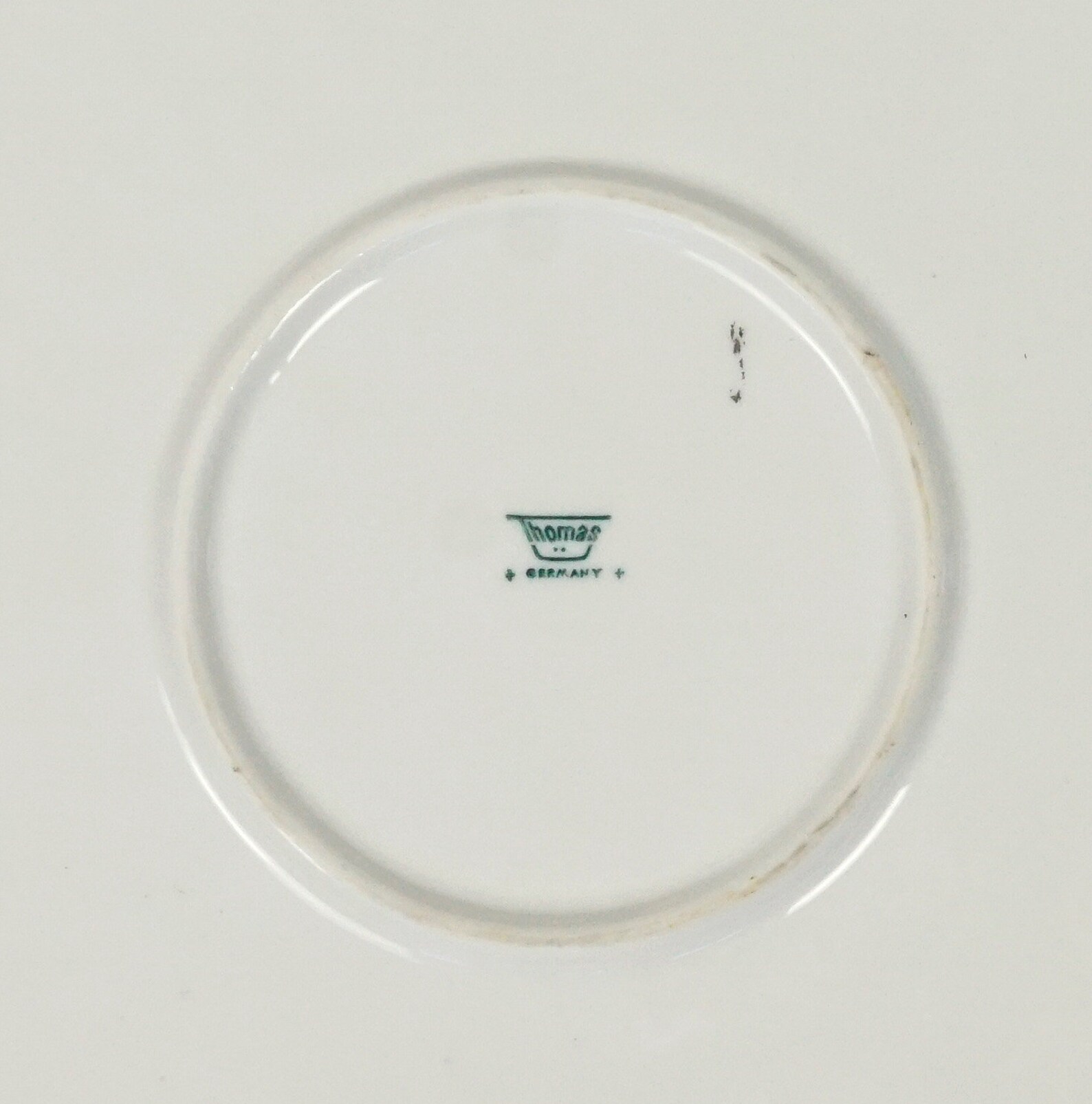 Thomas Germany Ceramic Plate White Color Mid Century Modern Rosenthal ...
