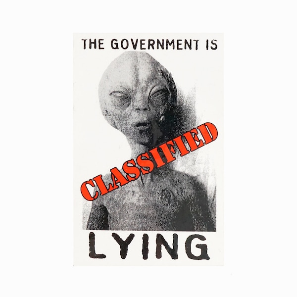 Government Classified Stickers - Etsy