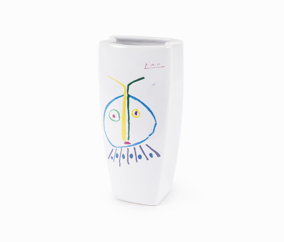 Vintage Pablo Picasso Ceramic Vase "the Nanny" Masterpiece Editions - Etsy