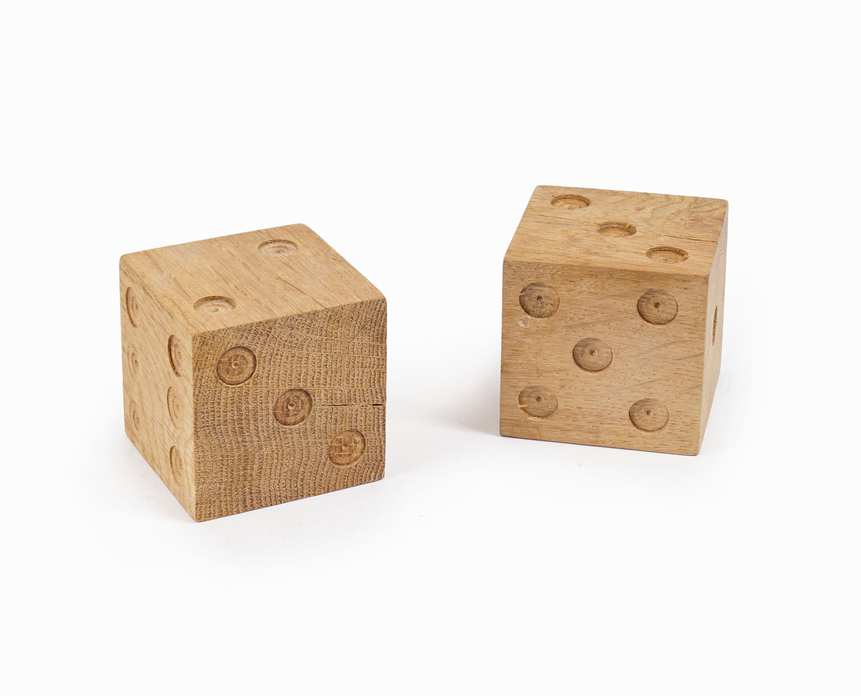 Handmade Wooden Dice Set Vintage - Etsy