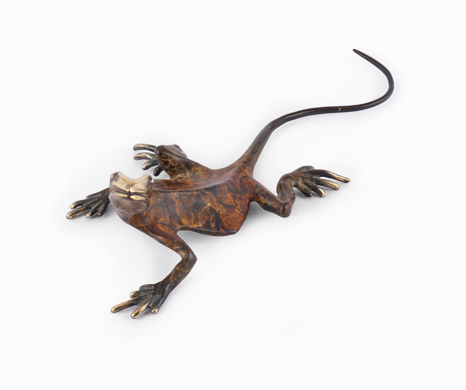 Michael Storey Bronze Lizard Sculpture Mid Century Modern - Etsy