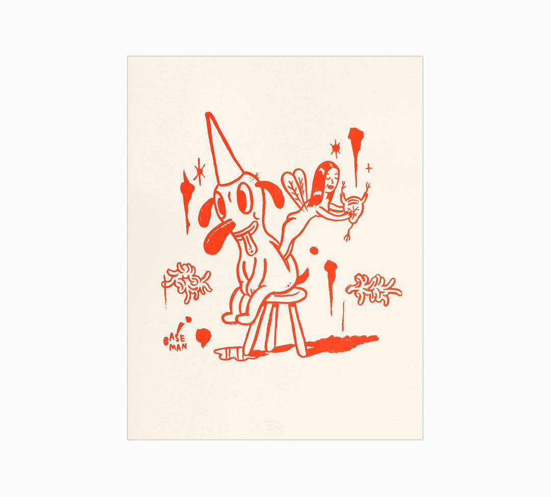 Gary Baseman Unattainable Beauty Print Pop Art - Etsy