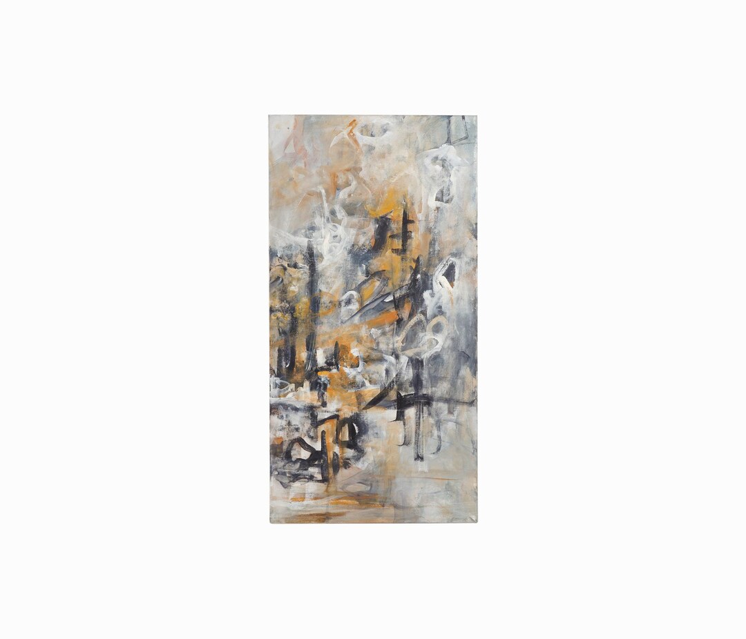 Kathy Blankley Roman Acrylic Painting on Canvas Large Abstract ...