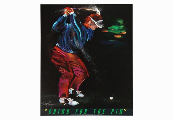 1991 Terry Rose Offset Lithograph Print going for the | Etsy