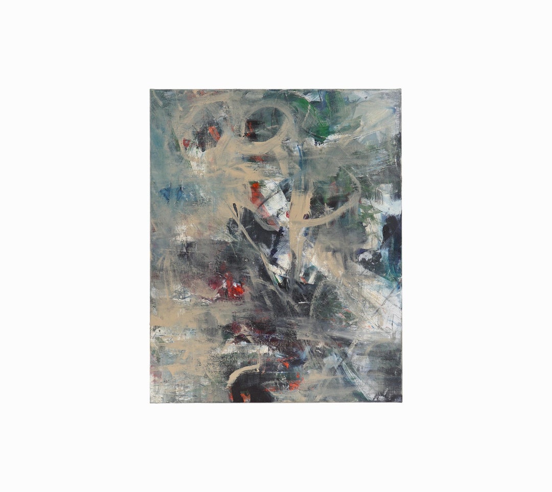 Kathy Blankley Roman Acrylic Painting on Canvas Abstract Expressionist ...