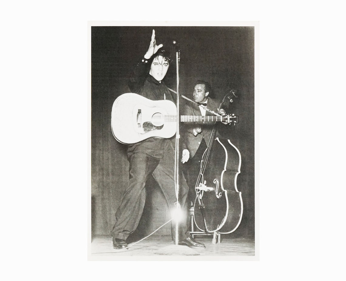 1980s Fotofolio Postcard Elvis Presley Post Card Vintage | Etsy