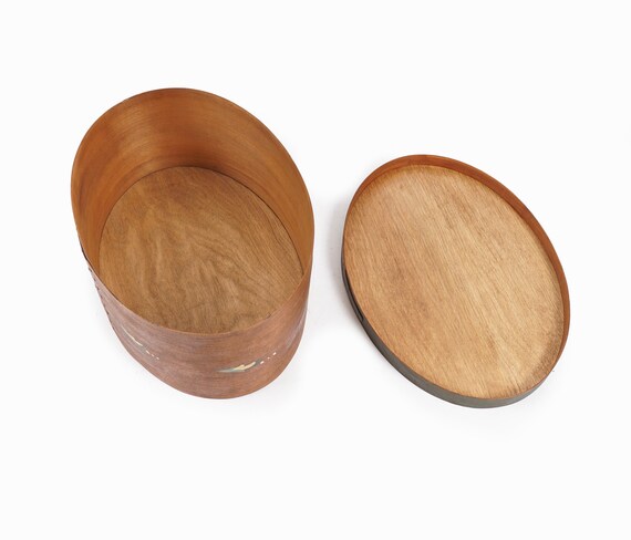 Vintage Hand-Painted Wooden Shaker Style Box Large Si… - Gem