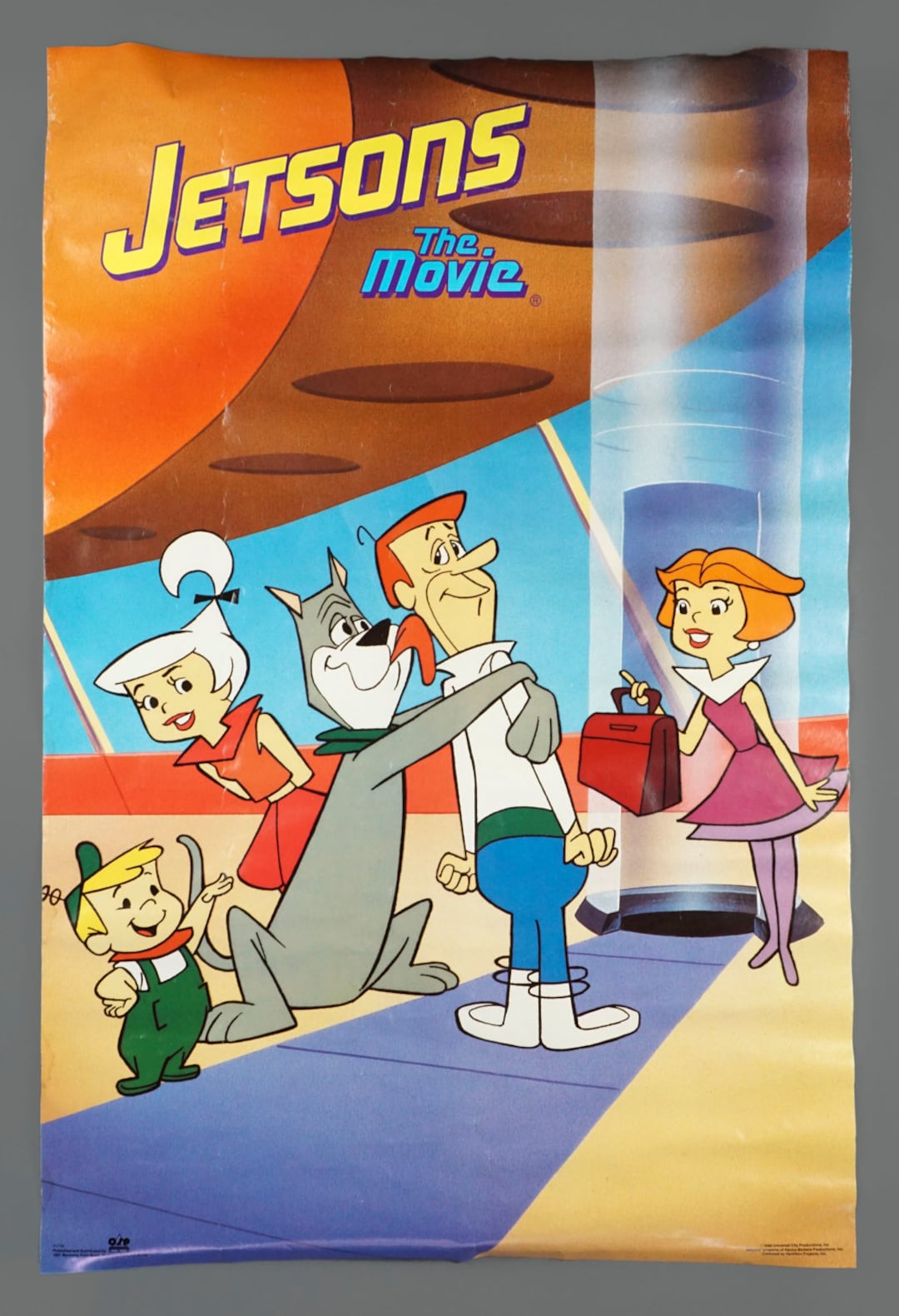 1990 Jetsons the Movie Motion Picture Poster 23 X 35 - Etsy