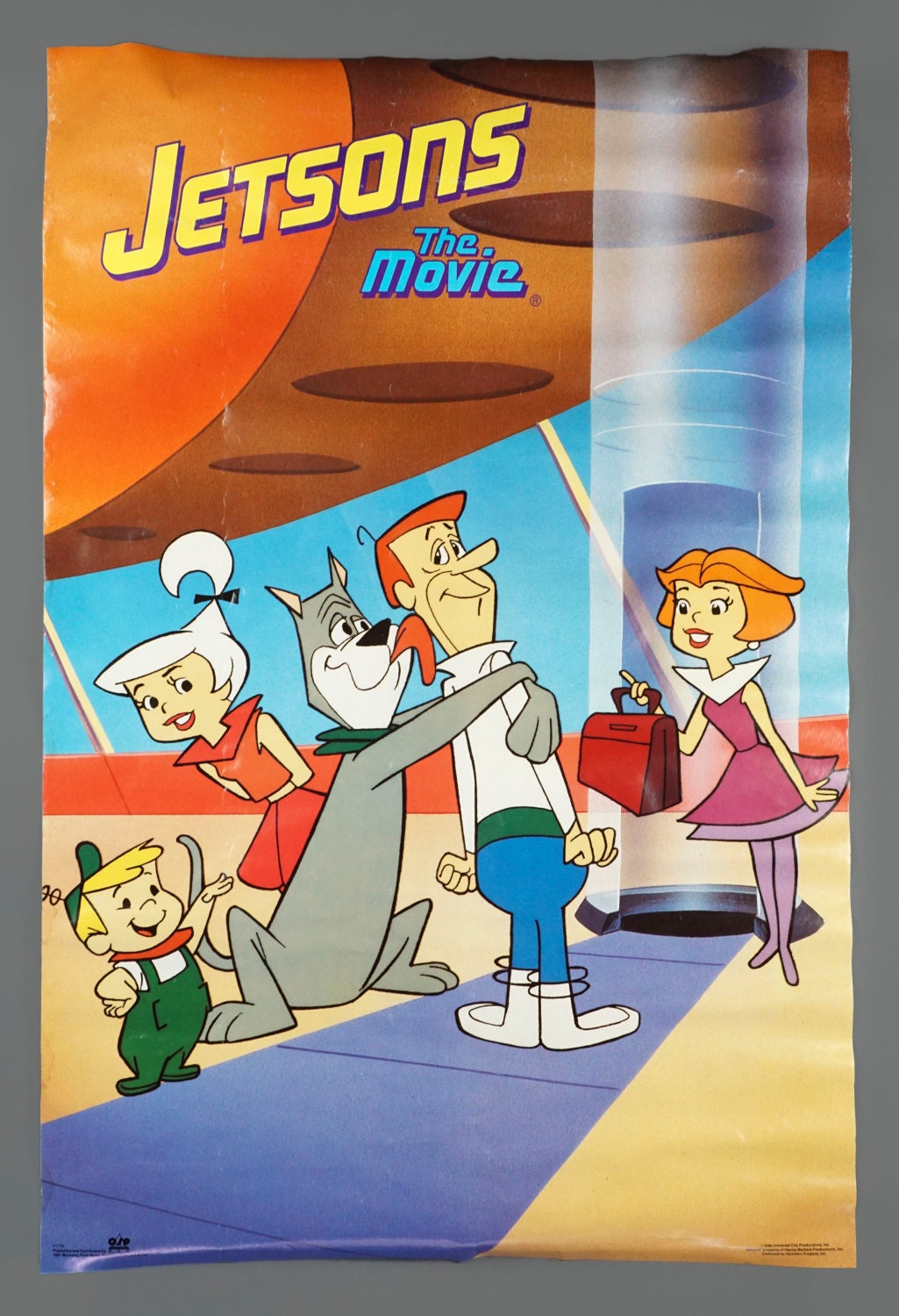 1990 Jetsons the Movie Motion Picture Poster 23 X 35 - Etsy Canada