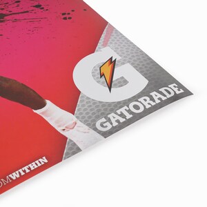 Michael Jordan Gatorade Poster Win From Withing Chicago Bulls - Etsy