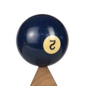 2.25" 2 Billiard Ball Solid Navy Blue Two II - Etsy