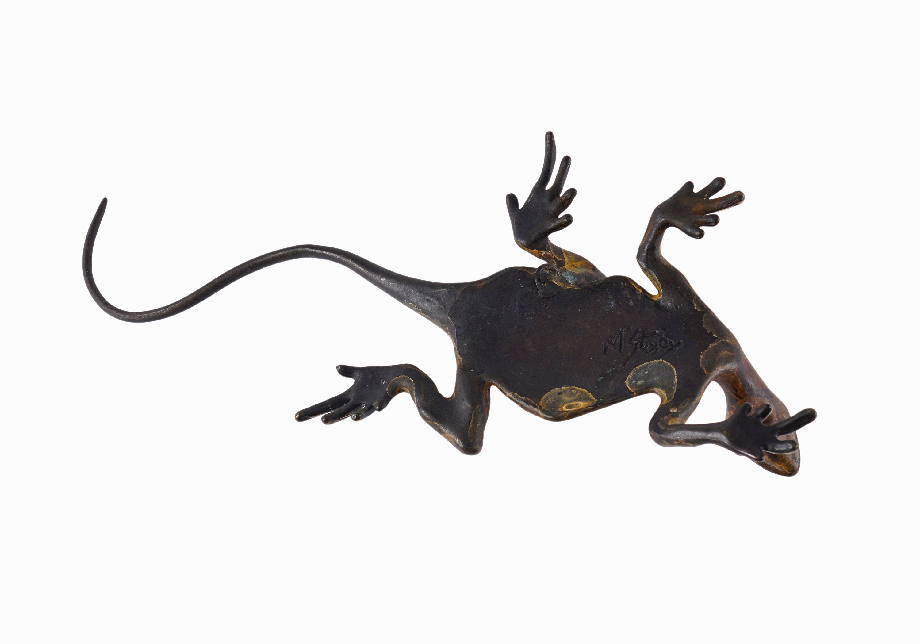Michael Storey Bronze Lizard Sculpture Mid Century Modern - Etsy