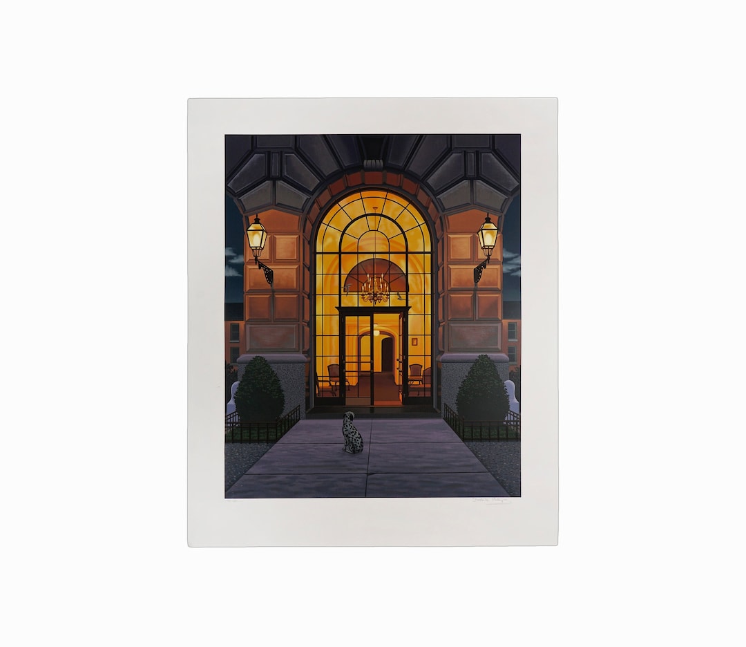 1997 Frederick Phillips "nightlight" Serigraph on Paper - Etsy